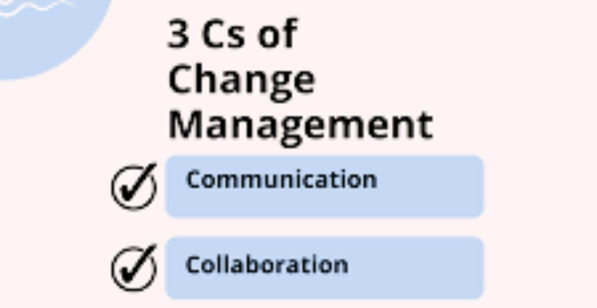 3 Cs of Change Management - C Management