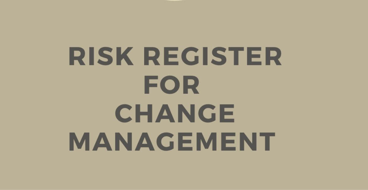 Change Management Risk Register - C Management